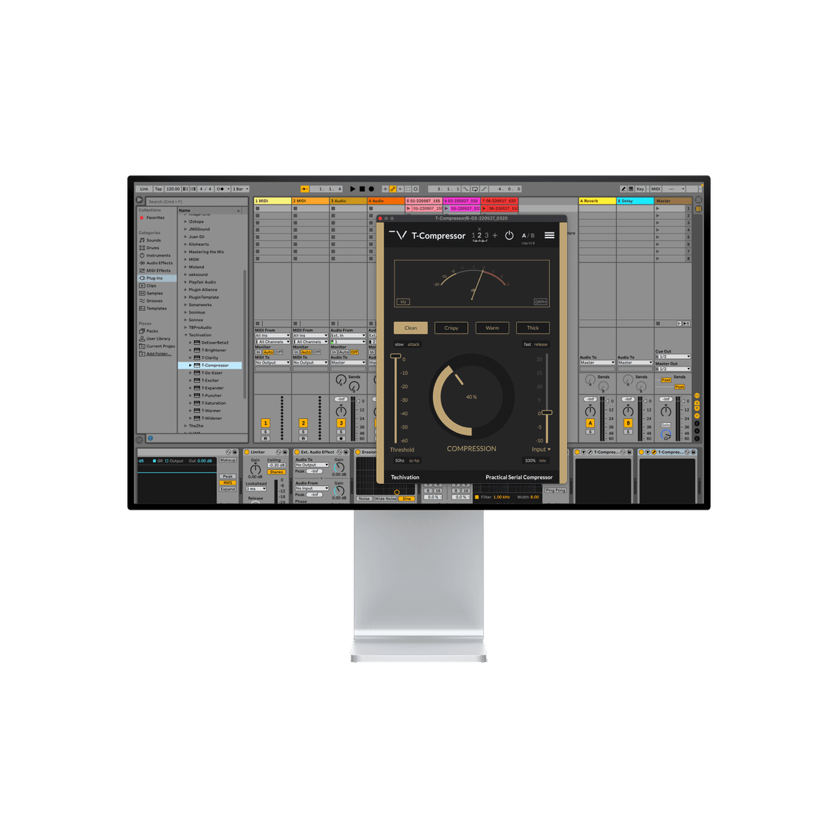 Techivation T-Compressor: Serial Compressor Plug-in