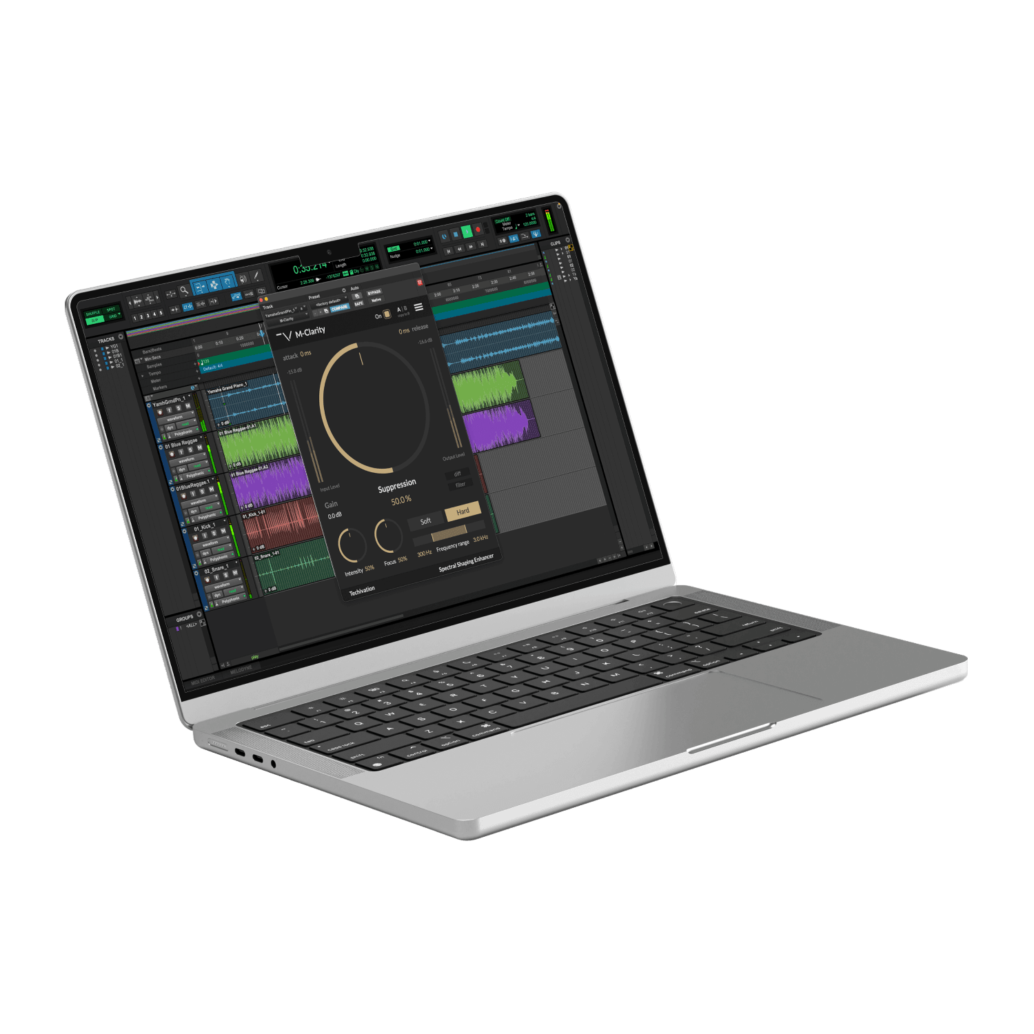 Techivation M Clarity Spectral Shaping Plugin