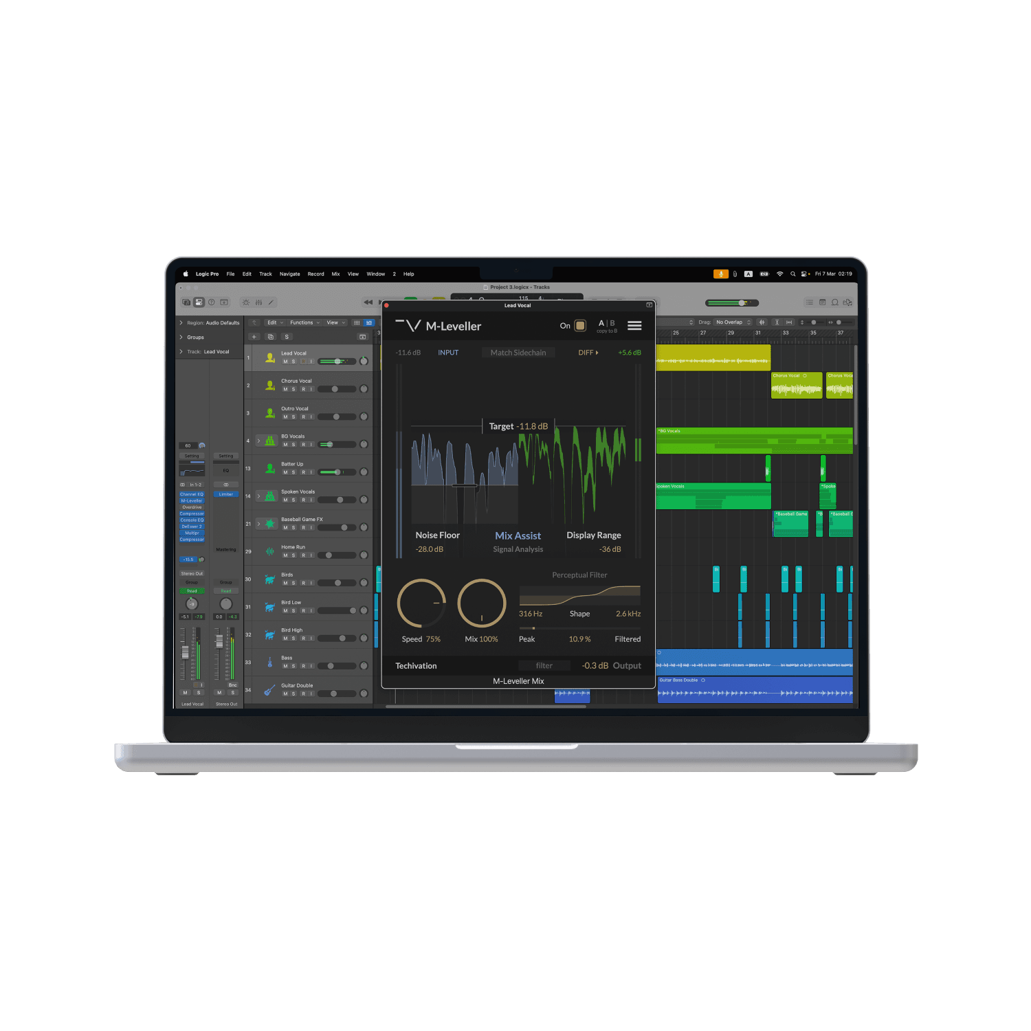M-Leveller: Transparent Volume Automator
