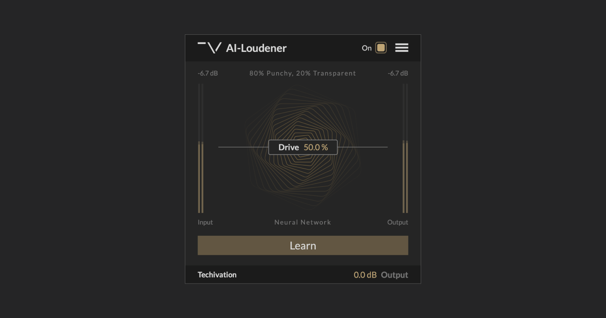 Techivation AI-Loudener: Smart Loudness Enhancer